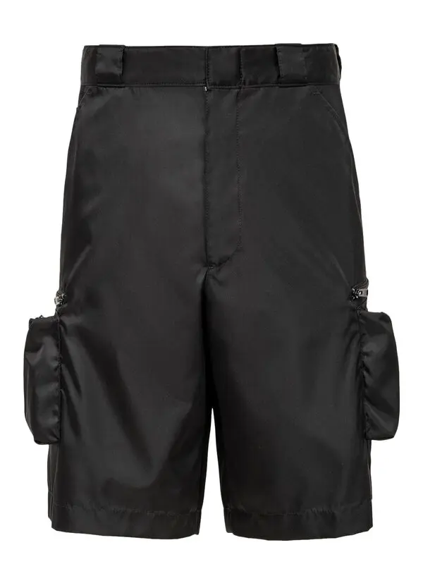 Prada Re-nylon Bermuda Shorts - Black