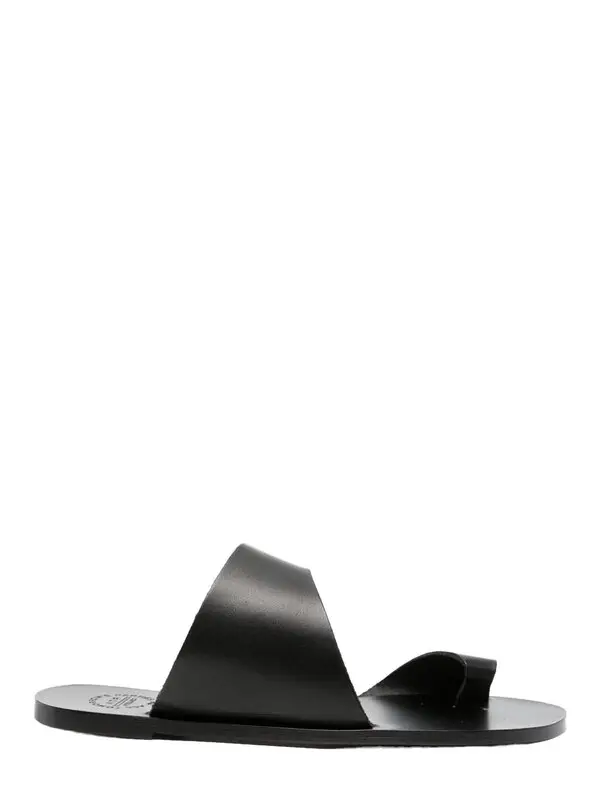 ATP ATELIER Centola Leather Sandals - Black