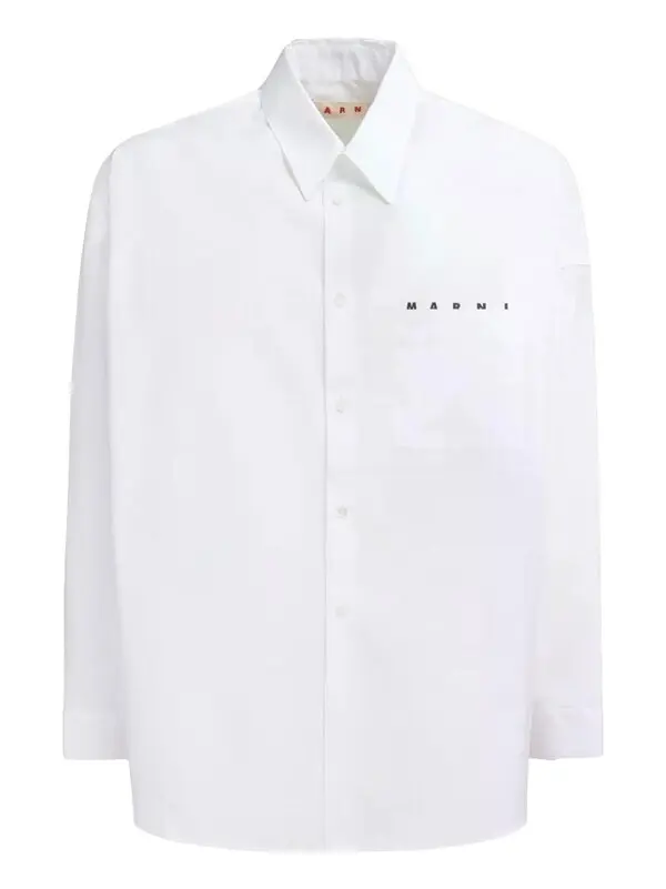 Marni Logo-print Shirt - White