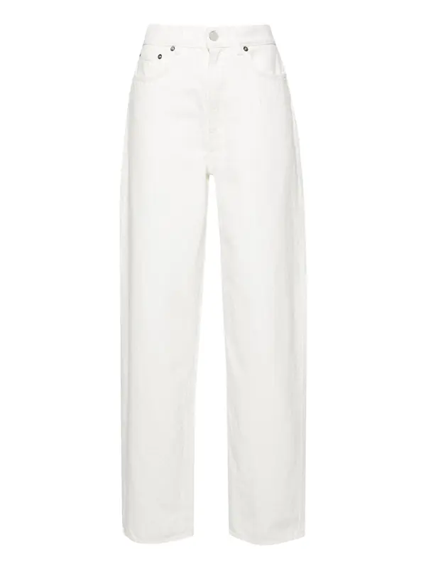 Loulou De Saison Loulou Studio Samur Wide-leg Jeans - White