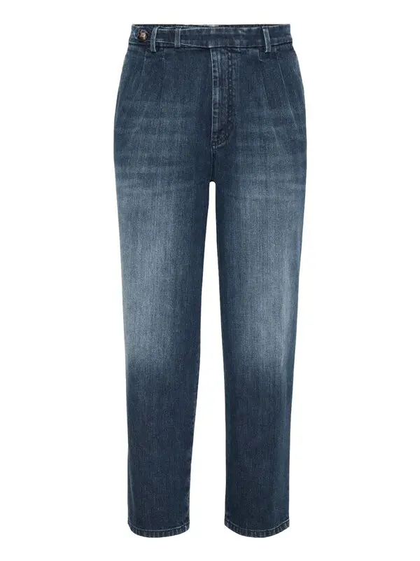 Brunello Cucinelli Straight-leg Jeans - Blue