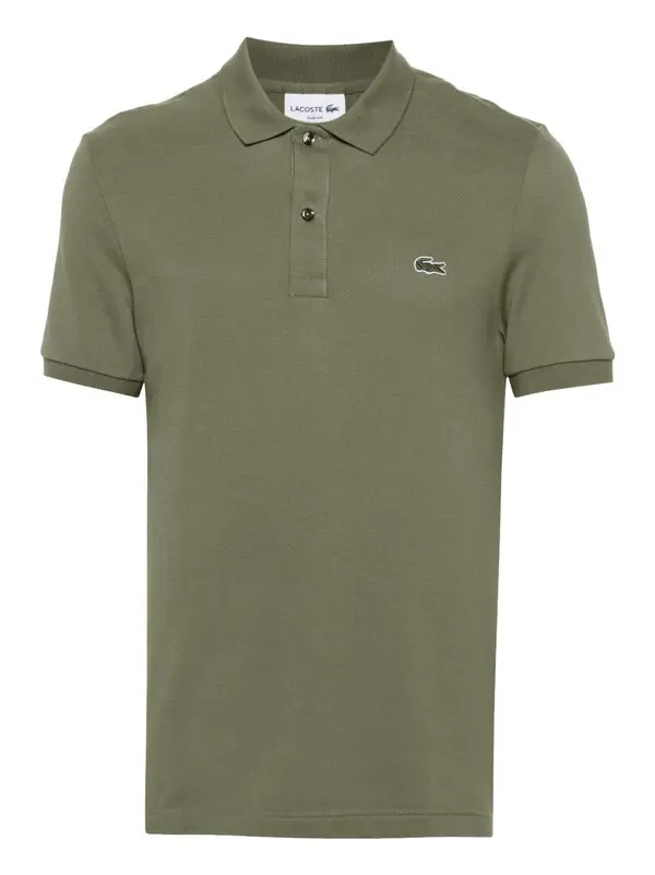 Lacoste Logo-patch Polo Shirt - Green