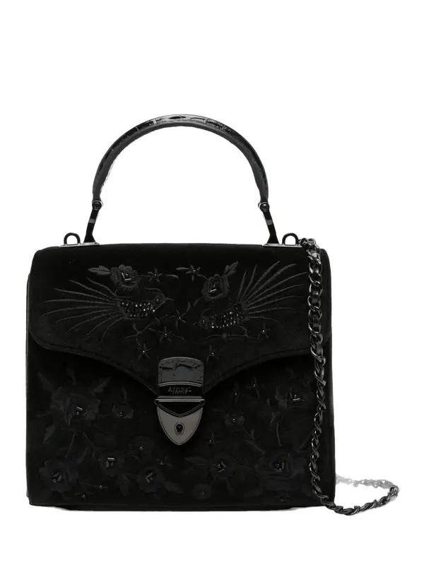 ASPINAL OF LONDON Midi Mayfair Top-handle Bag - Black