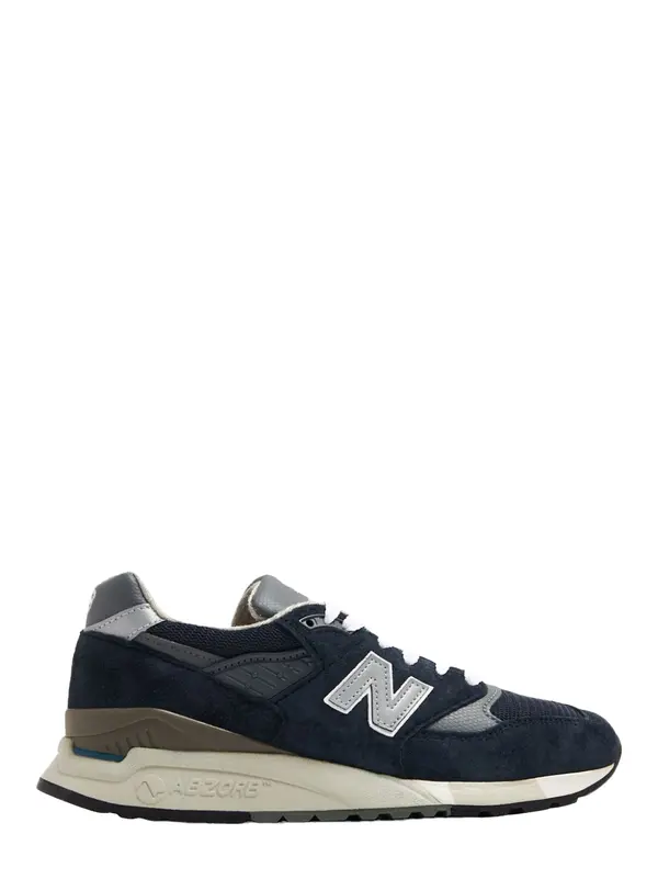 NEW BALANCE 998 Logo-appliqué Sneakers - Blue