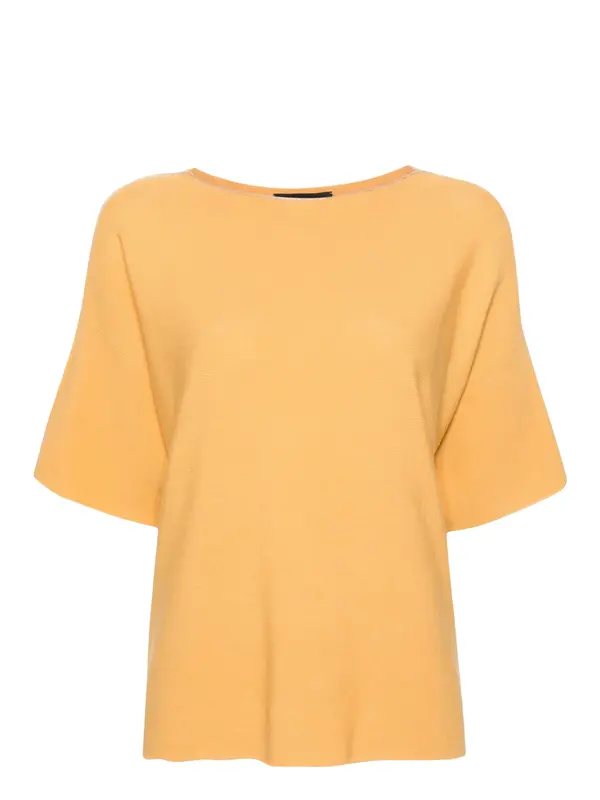 Fabiana Filippi Organic-cotton Sweater - Yellow