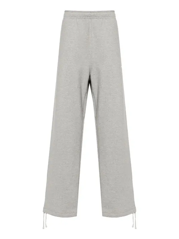 Nike Solo Swoosh Wide-leg Track Pants - Grey