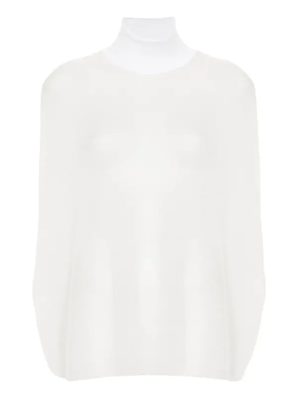 Fabiana Filippi Open-knit Top - White