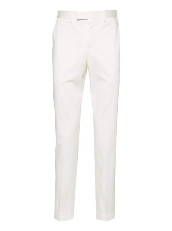 PT TORINO Tapered-leg Trousers - White