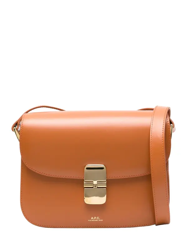 A.p.c. Small Grace Shoulder Bag - Brown
