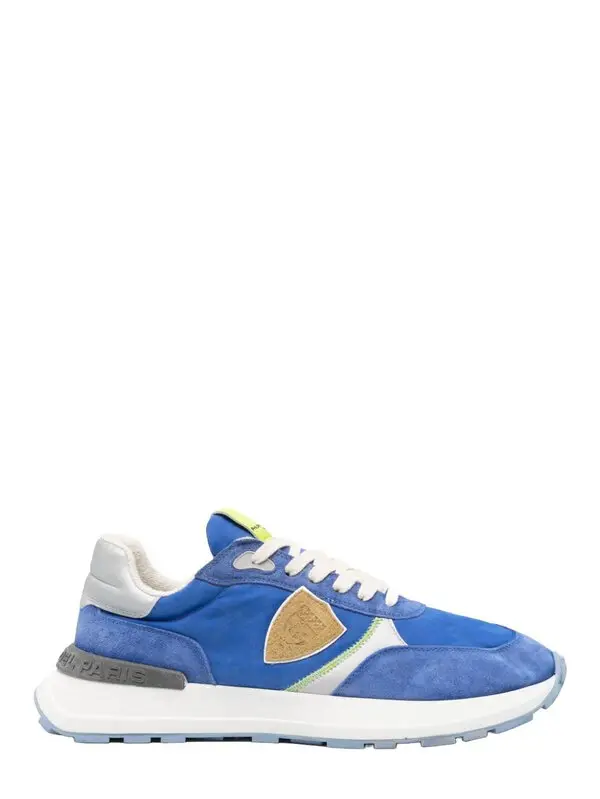 Philippe Model Antibes Logo-patch Sneakers - Blue