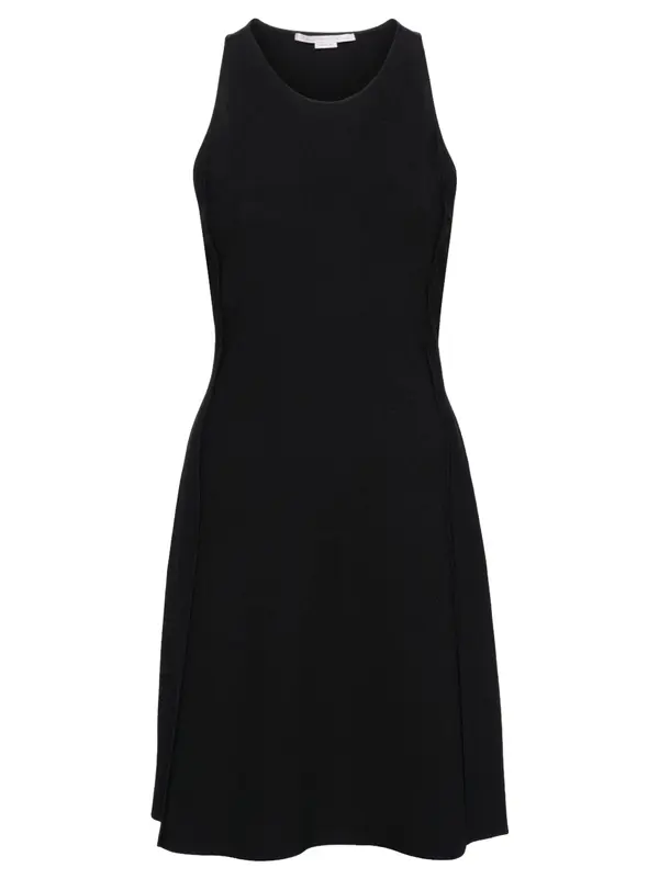 Stella McCartney Round-neck Shift Dress - Black
