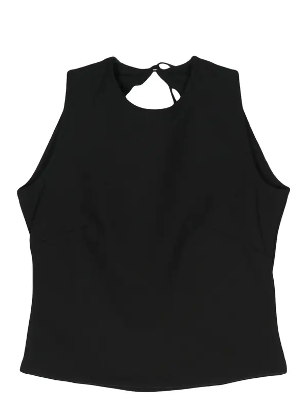 Sunnei Buco Cut-out Top - Black