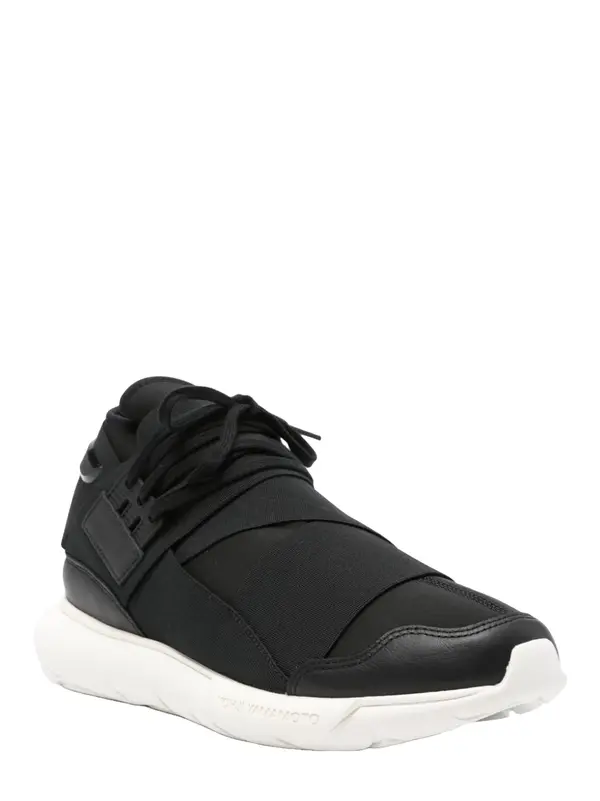 Y3 Qasa Mid-top Sneakers - Black