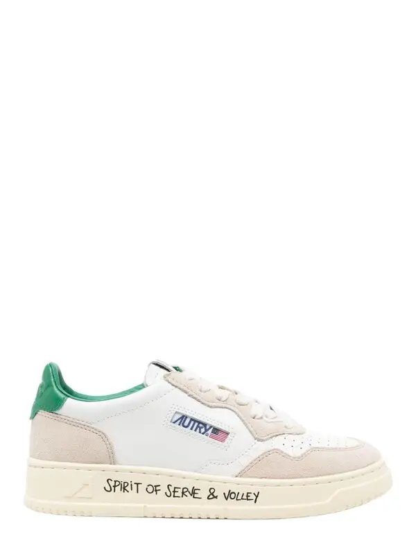 AUTRY Medalist Leather Sneakers - White