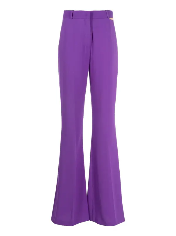 Zuhair Murad Wide-leg Trousers - Purple