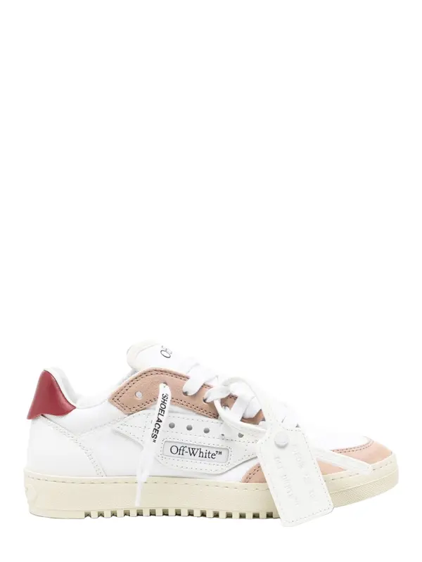 Off-White 5.0 Leather Sneakers - White