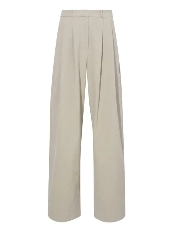 Proenza Schouler White Label High-waisted Tailored Trousers - Neutrals