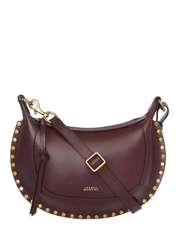 Isabel Marant Oskan Moon Bag - Burgundy