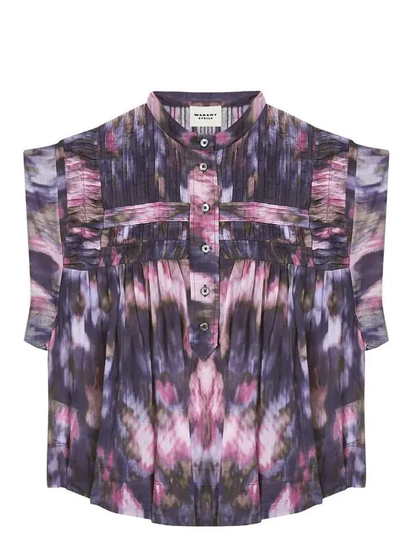 MARANT ETOILE Leaza Top - Purple/lilac