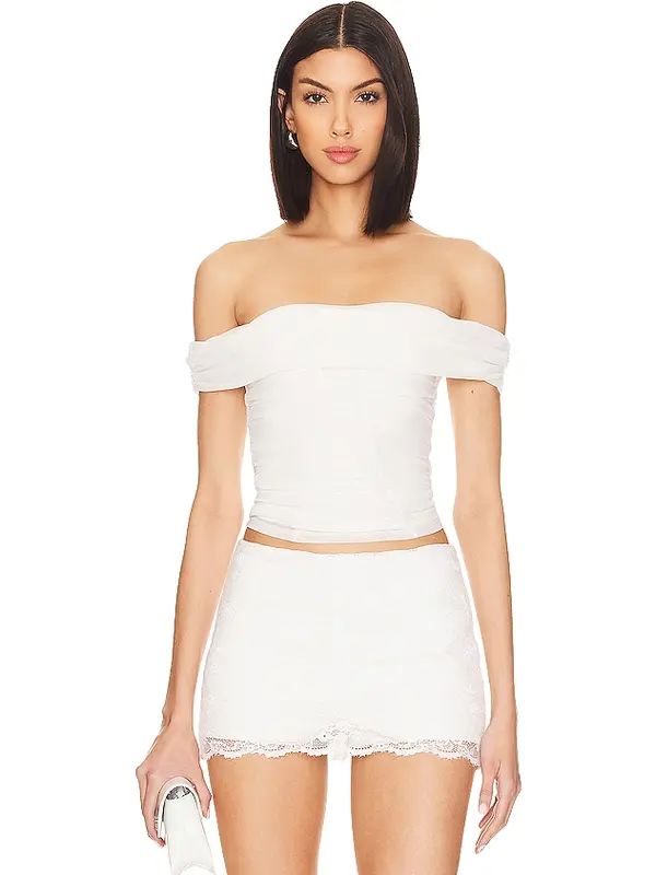 Majorelle Cara Top - Cream