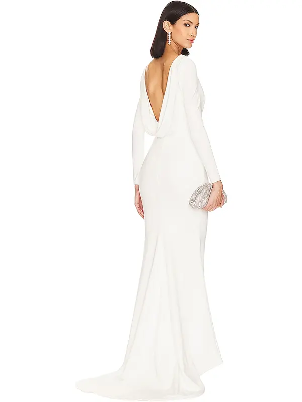 Katie May X Noel And Jean Wasson Gown - Ivory