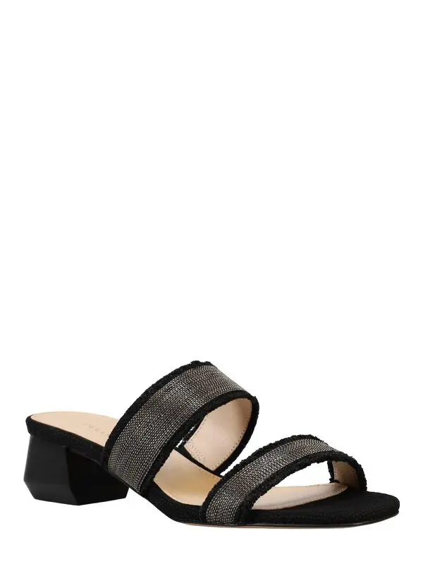 Pelle Moda Iona Strappy Sandals - Black