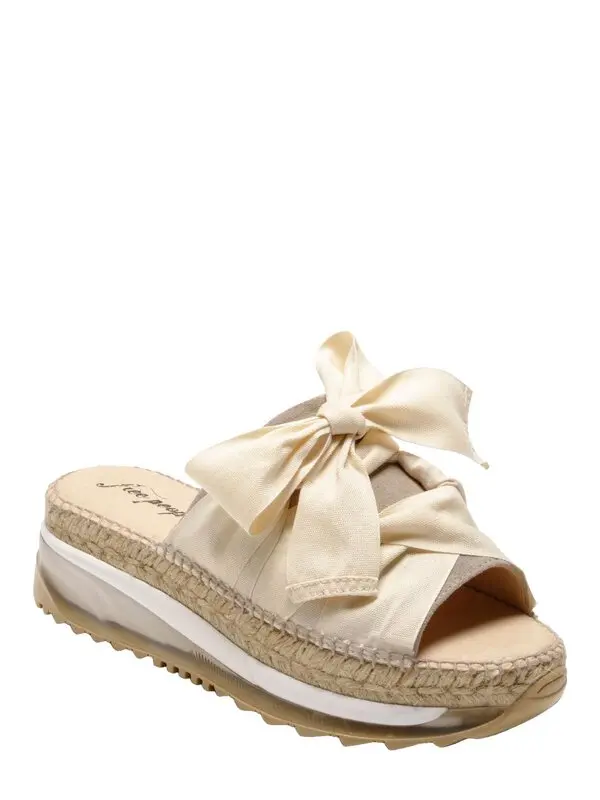 Free People Chapmin Sport Platform Sandal - Ivory