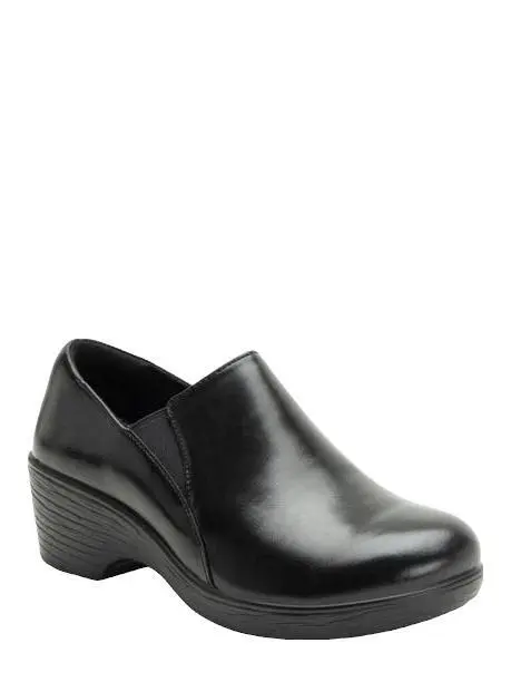 ALEGRIA BY PG LITE Wedge Heel Clogs - Noir