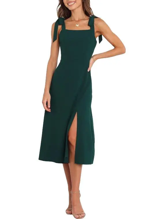 PETAL & PUP Laurel A-line Dress - Emerald