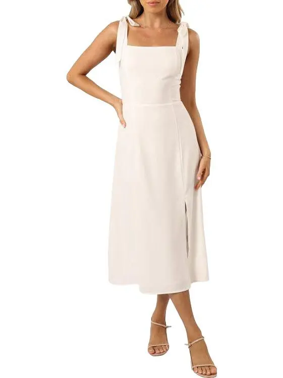 PETAL & PUP Laurel A-line Dress - White