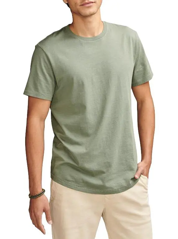 Lucky Brand Crewneck Supima® Cotton T-shirt - Laurel Wreath