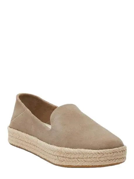 Toms Carolina Platform Espadrille Sneakers - Dun Suede