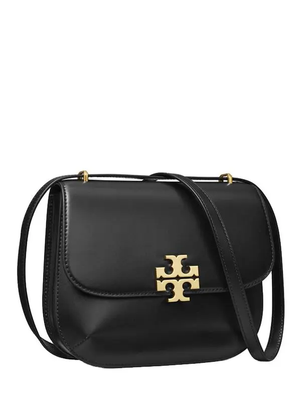 Tory Burch Eleanor Slim Saddlebag - Black