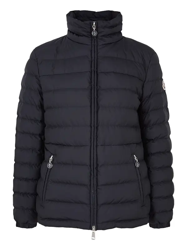 Moncler Abderos Quilted Shell Jacket - Navy