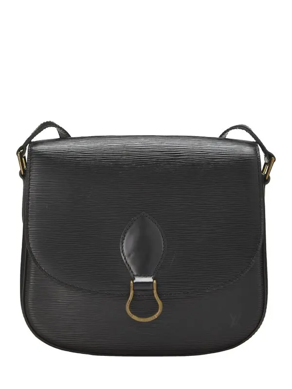 LOUIS VUITTON Epi Saint Cloud Crossbody Bag - Black