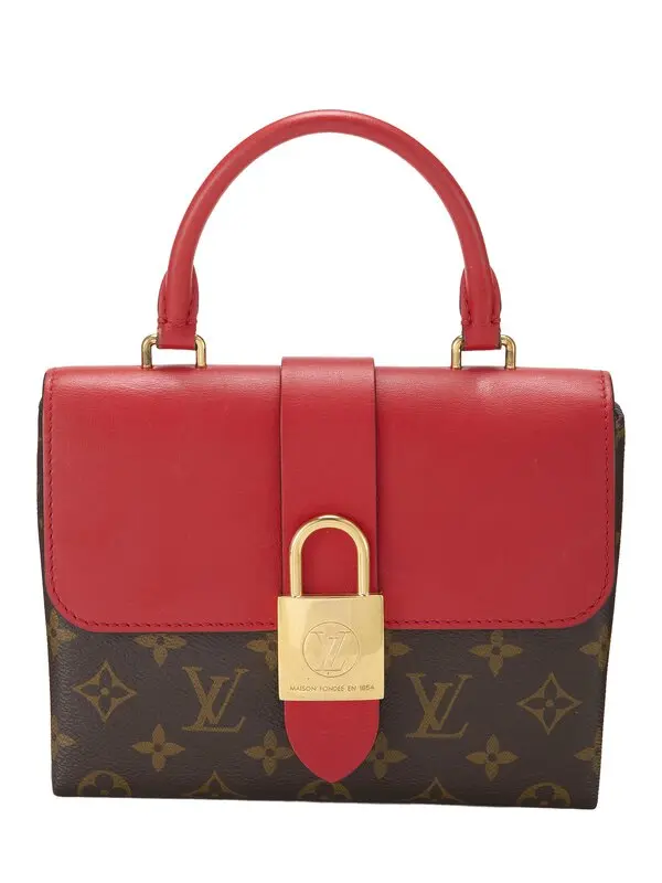LOUIS VUITTON Monogram Locky - Red