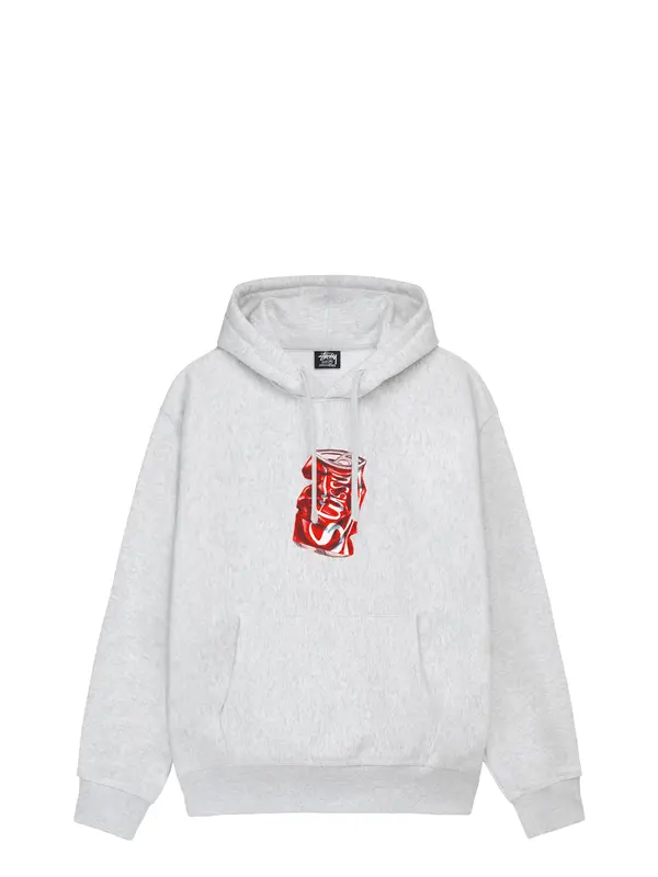 StÜssy Soda Can Hooded Sweatshirt - Grey