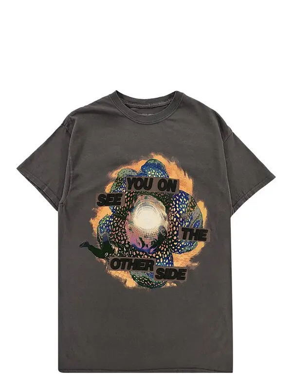 TRAVIS SCOTT Flower Portal Tee - Grey