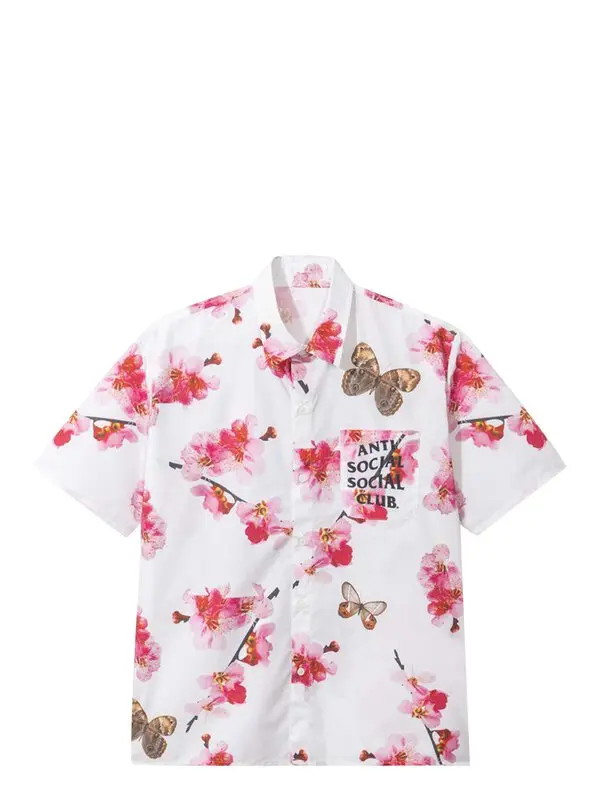 ANTI SOCIAL SOCIAL CLUB Woody Button Up - White
