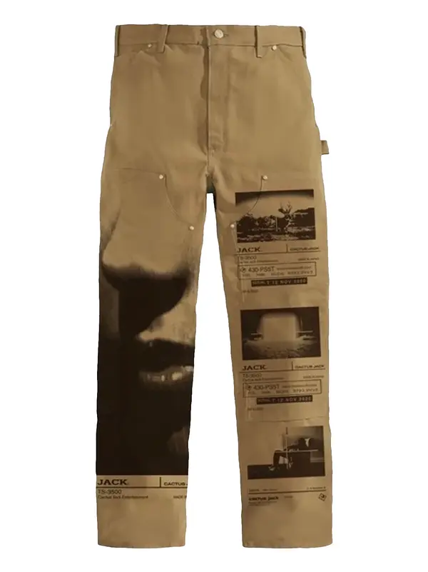 CACTUS JACK BY TRAVIS SCOTT X Playstation System Work Pants - Tan