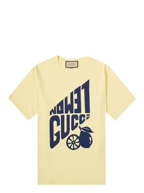 Gucci T-shirt 'firefly - Yellow
