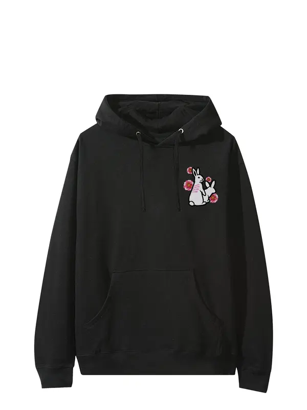 ANTI SOCIAL SOCIAL CLUB X Fr2 Lapin Hoodie - Black
