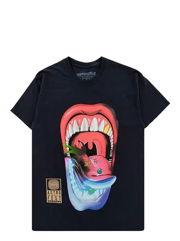 CACTUS JACK BY TRAVIS SCOTT Dart Tee - Black