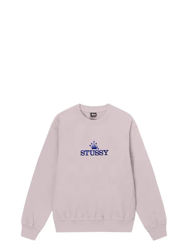 StÜssy Glamour Pigment Dyed Crew - Purple