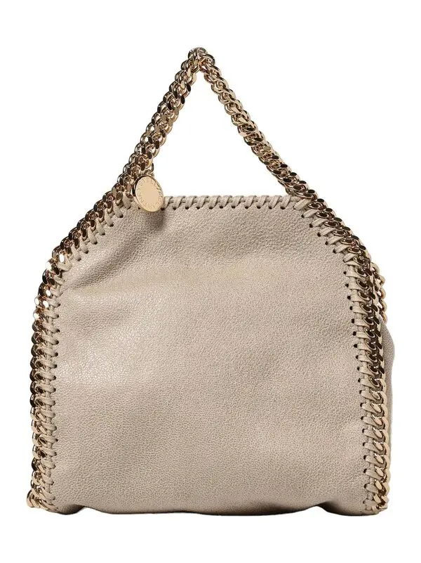 Stella McCartney Mini Bag With Gold Tone Chain Strap - Butter