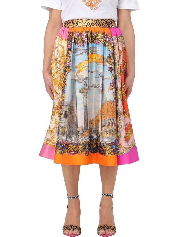 Moschino Printed Skirt - Multicolor