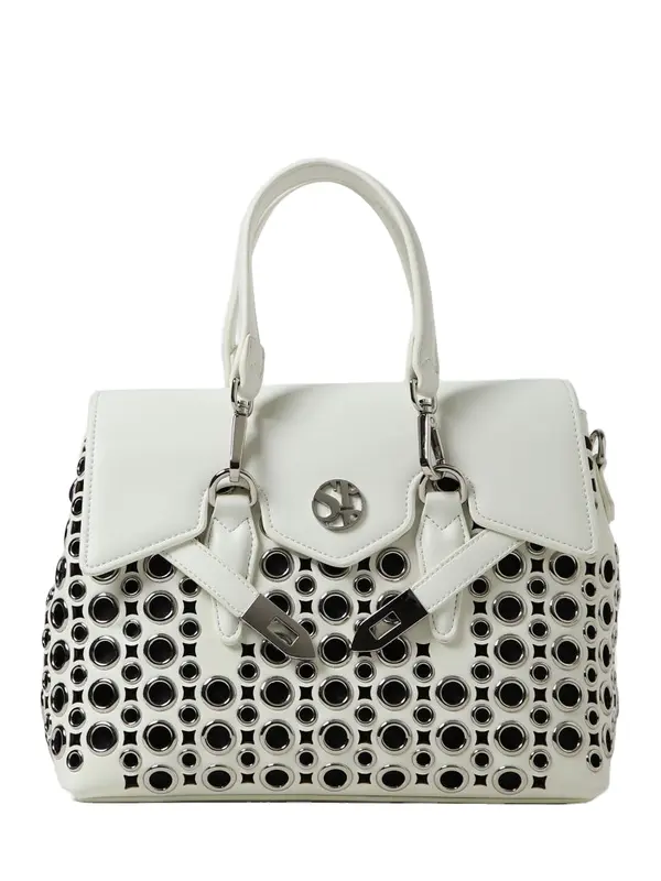 SECRET PON-PON Handbag - White