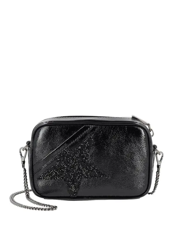 GOLDEN GOOSE Mini Star Bag - Black