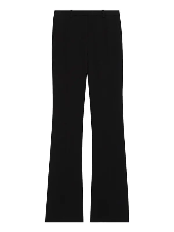 Theory Admiral Crepe Slim Trousers - Black