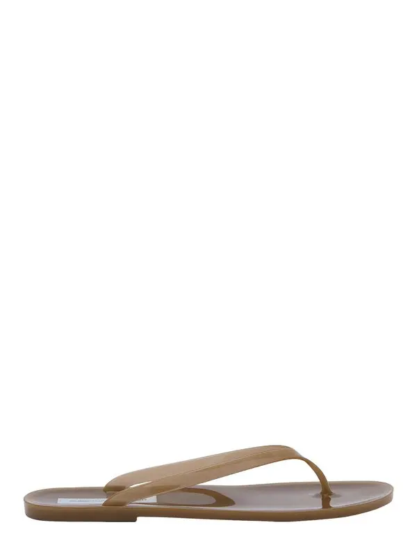 Christopher Esber Jo Pvc Flip Flops - Brown